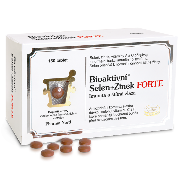 Bioaktivní Selen+Zinek FORTE 150 tablet | Onlinelekarna.cz