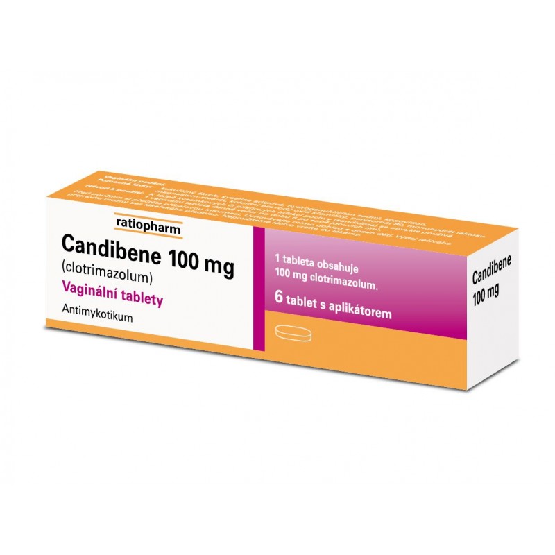 Candibene 100 mg 6 vaginálních tablet | Onlinelekarna.cz