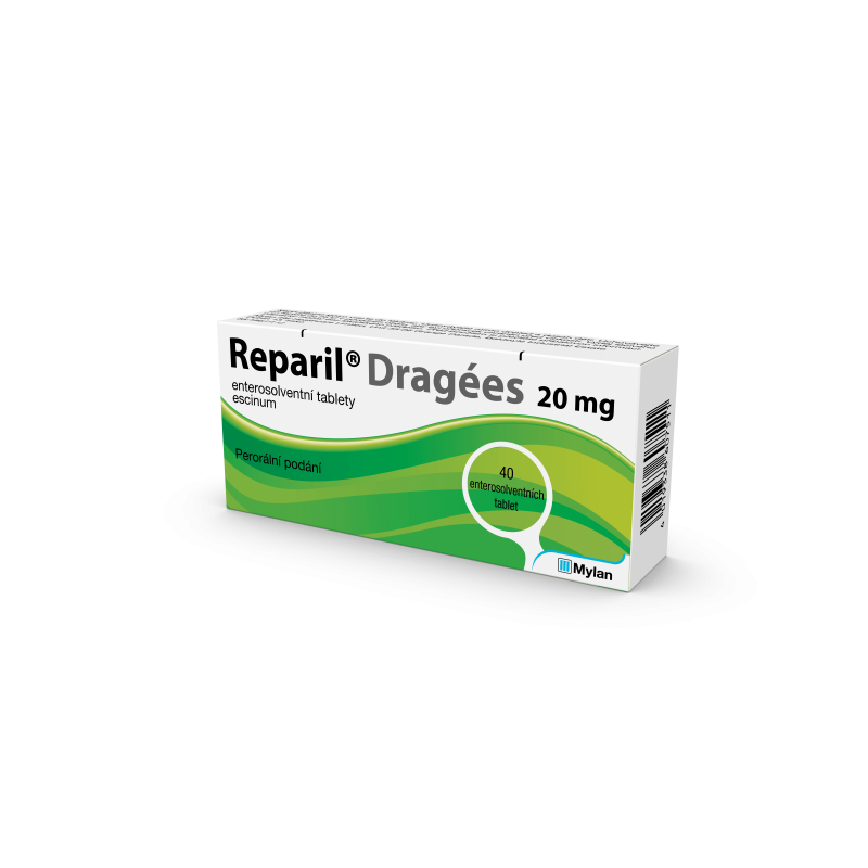 Reparil Dragées 20 mg 40 tablet | Onlinelekarna.cz