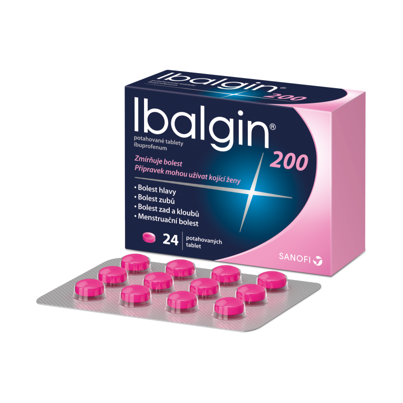 IBALGIN 200 mg 24 tablet | Onlinelekarna.cz